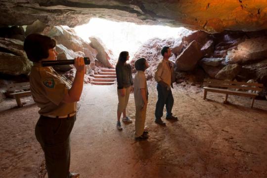 Tour Park Detail - Alabaster Caverns State Park, Oklahoma - Oklahoma ...